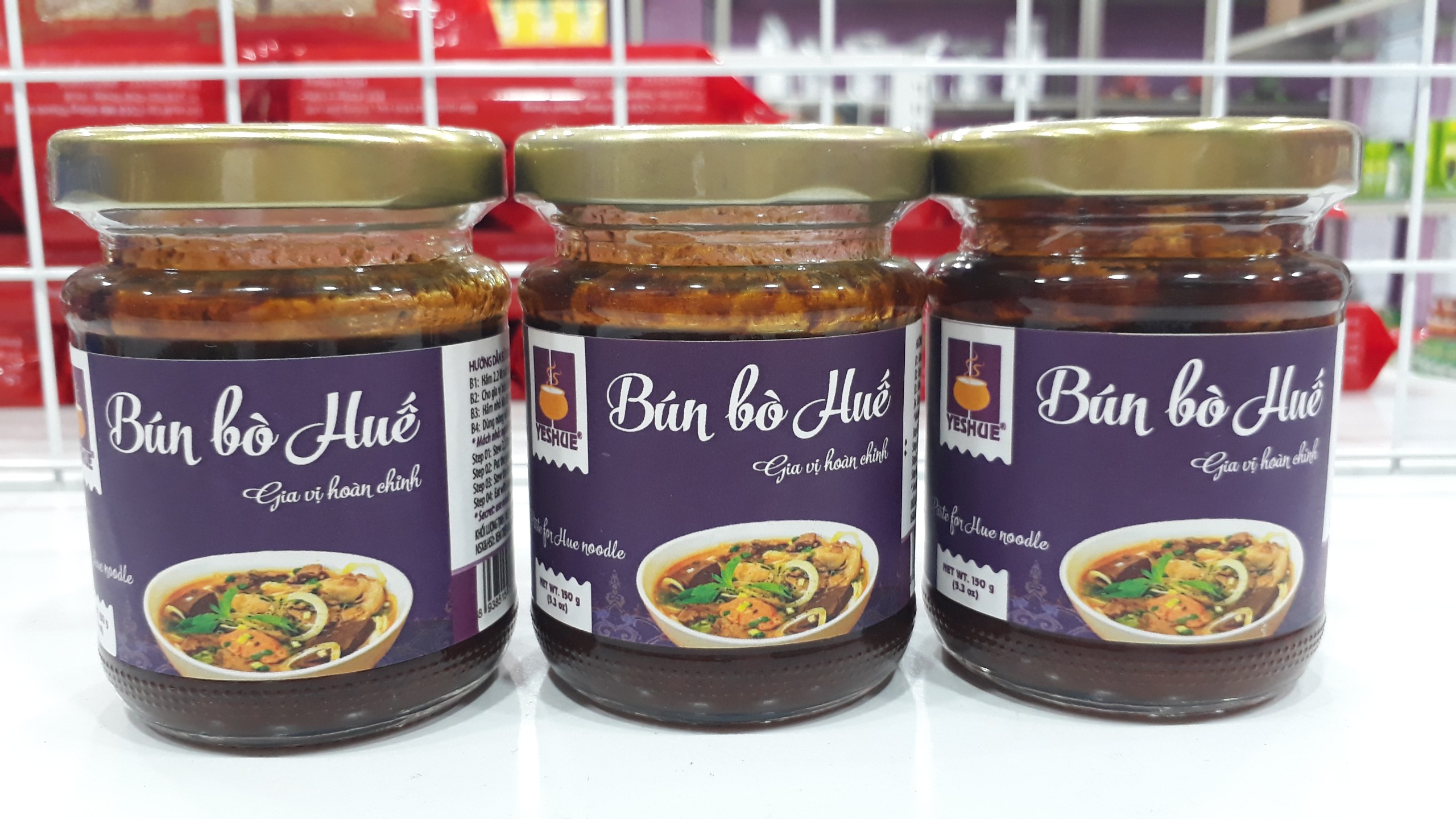 Gia vị Bún bò Huế hoàn chỉnh Yes Huế 150gr - Quà Huế Online