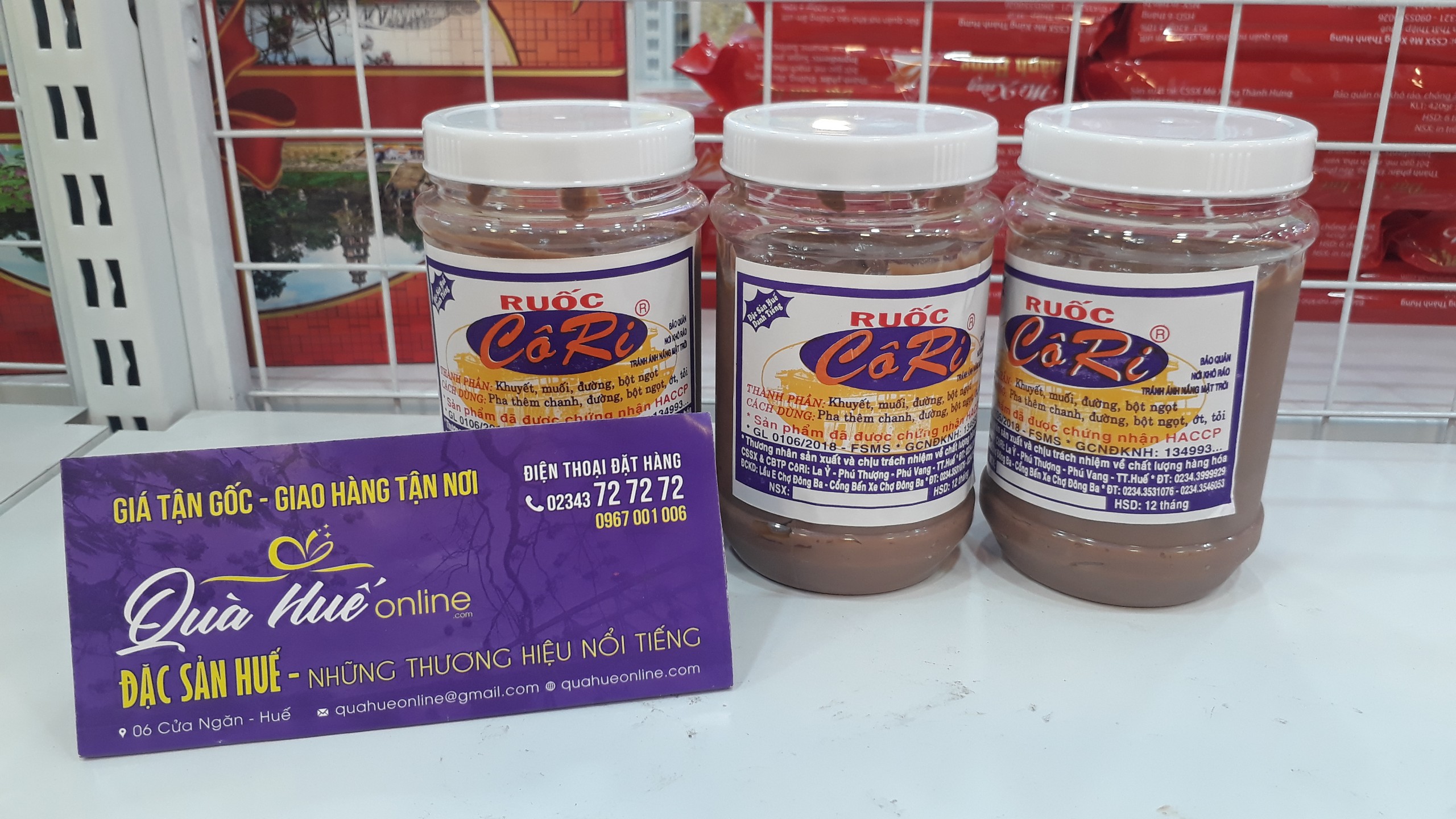 Mắm ruốc Cô Ri 500gr - Quà Huế Online