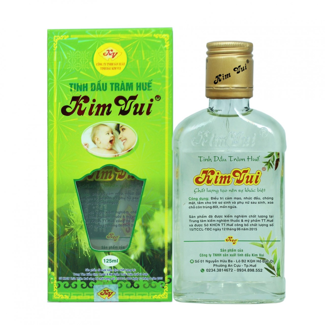 Tinh dầu tràm Huế Kim Vui 125ml - Quà Huế Online