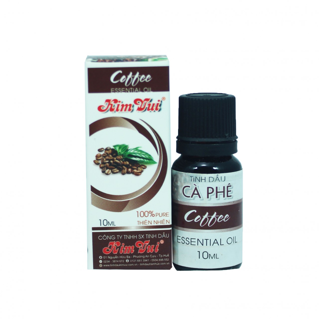 Tinh dầu cà phê Kim Vui 10ml - Quà Huế Online