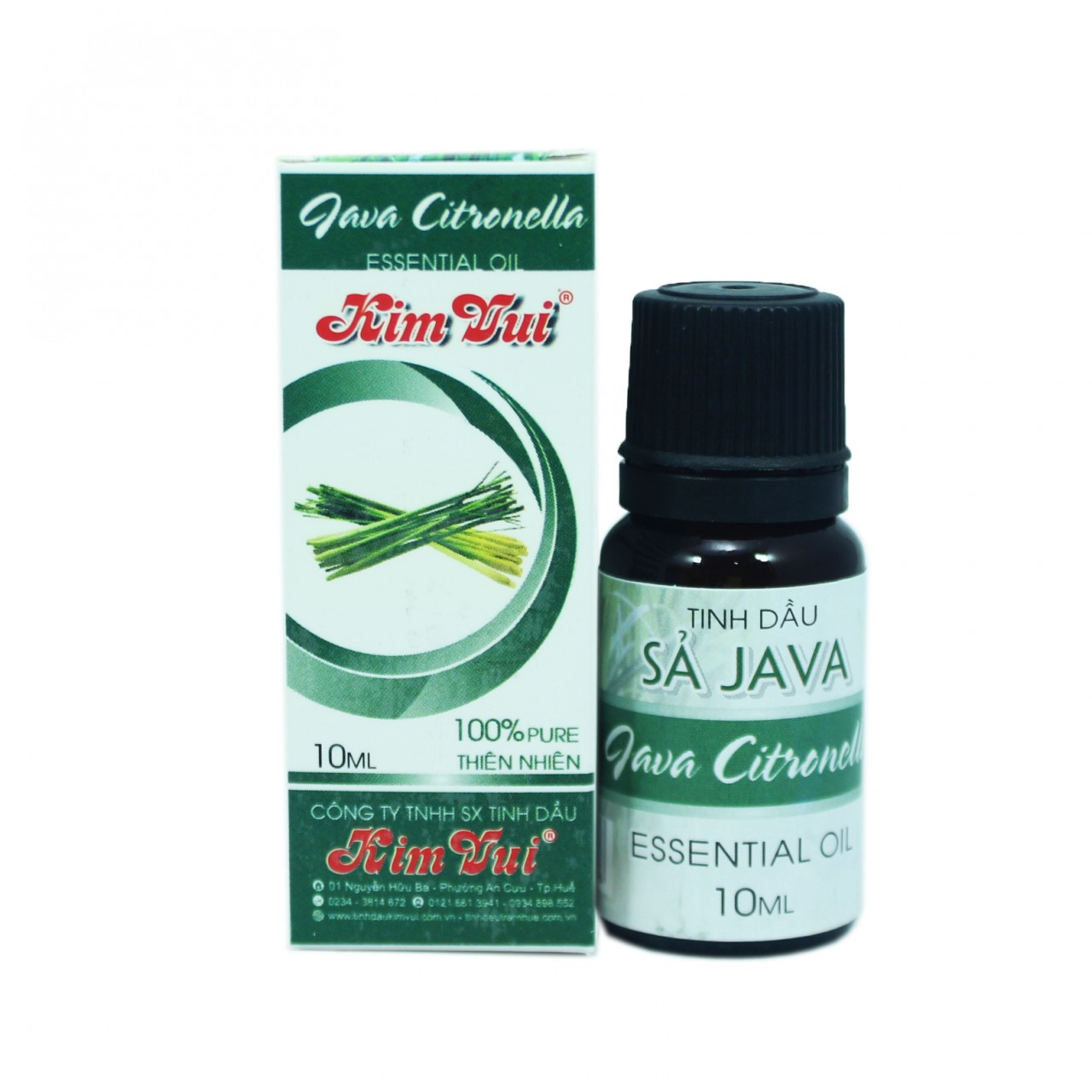 Tinh dầu sả Kim Vui 10ml - Quà Huế Online