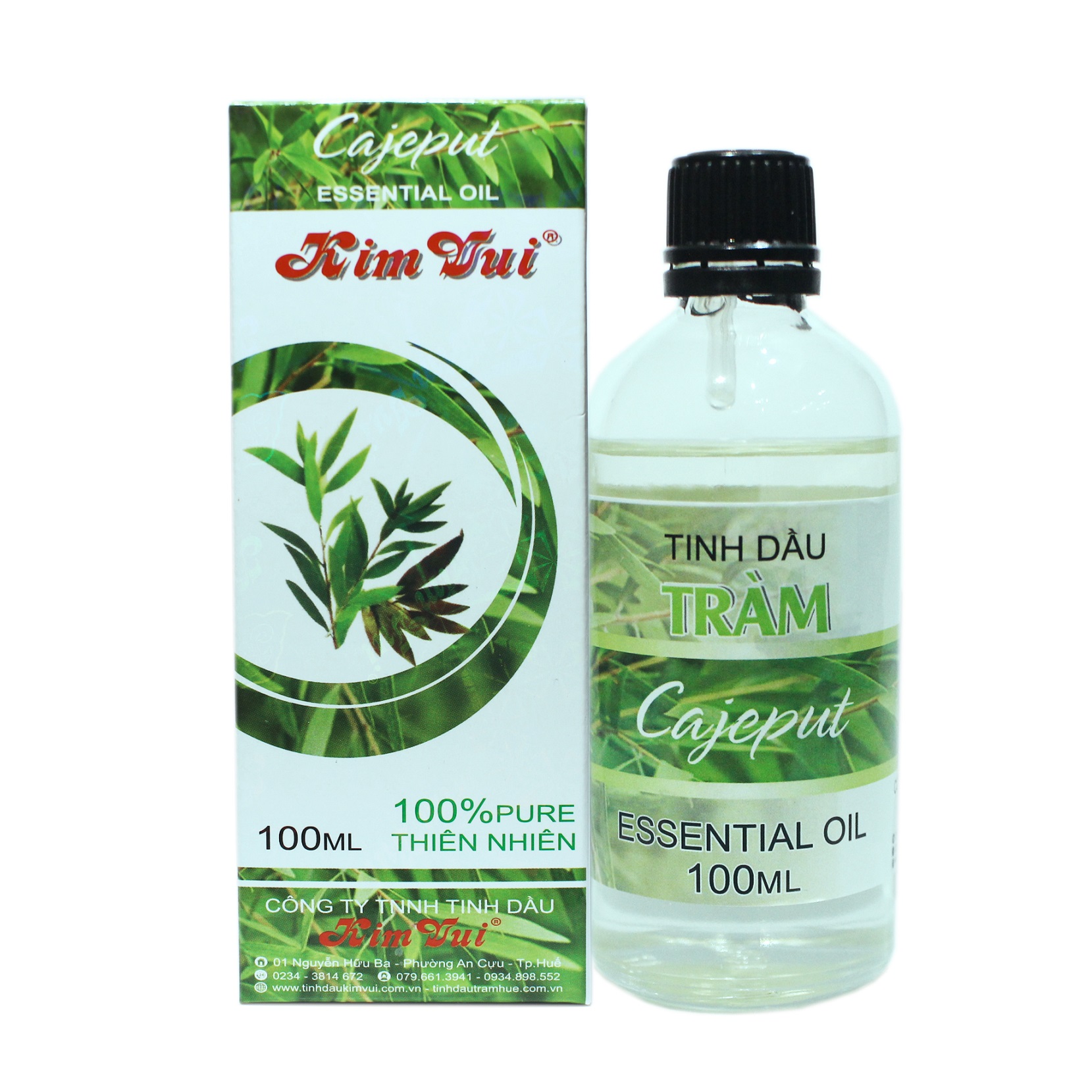 Tinh dầu tràm Huế Kim Vui 100ml - Quà Huế Online
